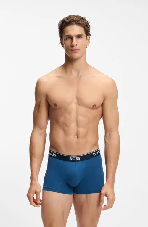 BOSS Assorted 3-pack Power Stretch Cotton Trunks