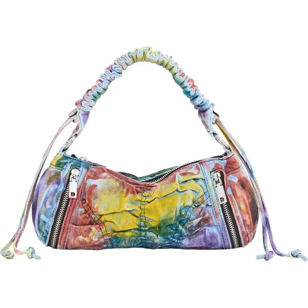 Desigual Denim Crossbody Bag - Rainbow Multi