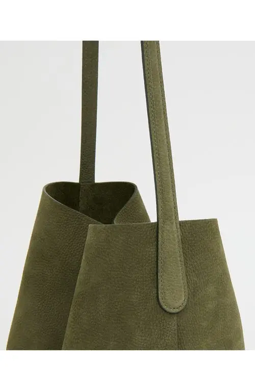 MANSUR GAVRIEL Everyday Cabas Suede Tote - Algae