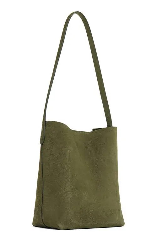 MANSUR GAVRIEL Small Everyday Cabas Tote In Nubuck Leather - Algae