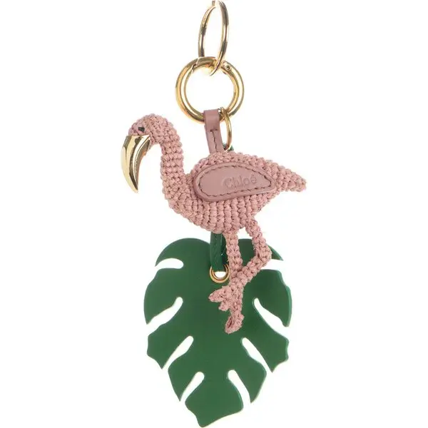 Chloé Symbols Bag Charm - Ballet Pink
