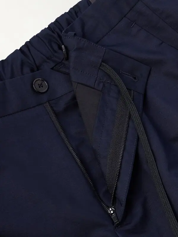 SLOWEAR Tapered Woven Suit Trousers