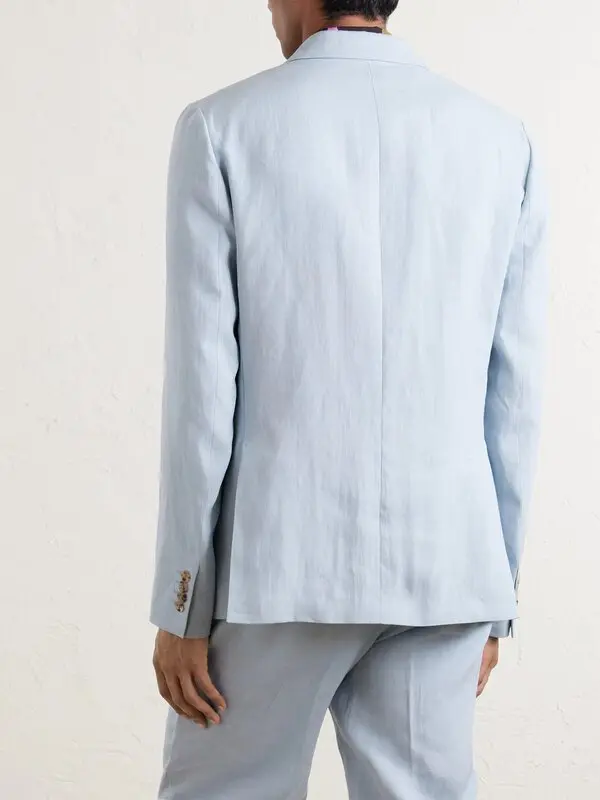 Paul Smith Linen Suit Jacket - Blue