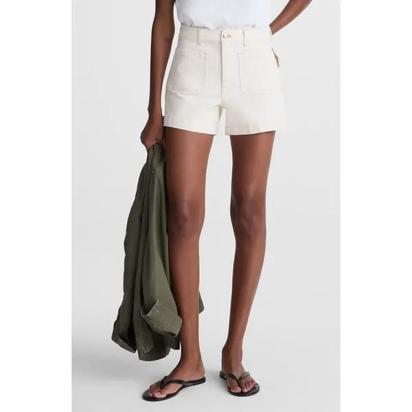 Madewell The Emmy Patch Pocket Denim Shorts