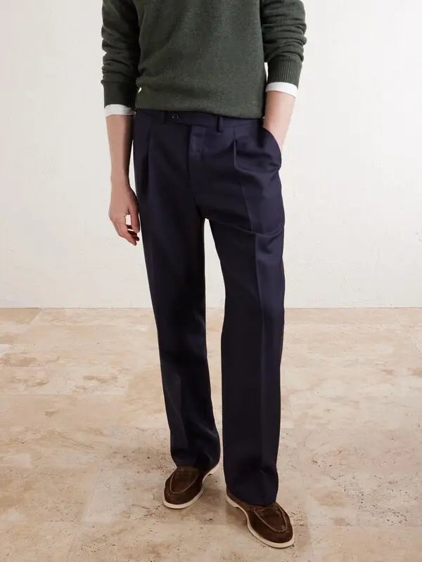 John Lobb Pace Suede Loafers