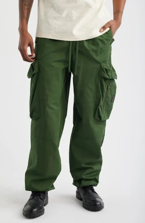 BILLIONAIRE BOYS CLUB Mantra Cotton Blend Cargo Pants - Black Forest