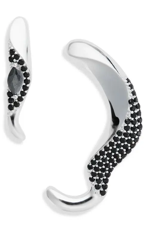 Collina Strada Sorrel Stud Earrings - Black Diamond