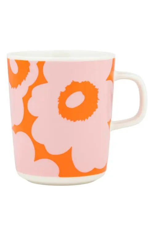 Marimekko Oiva Unikko Mug - Orange