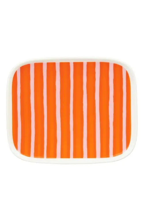 Marimekko Oiva Piccolo Plate - Orange