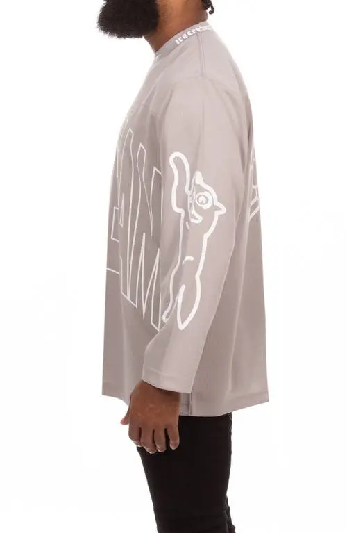 ICECREAM Hyperdrive Oversize Long Sleeve Graphic T-shirt