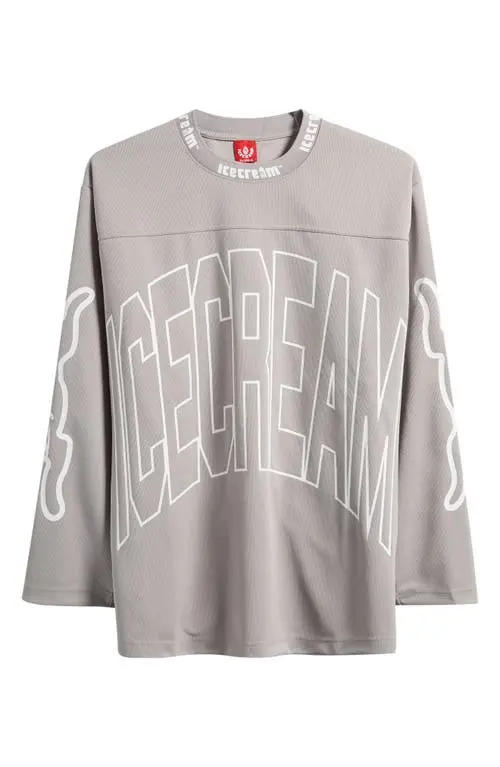 ICECREAM Hyperdrive Oversize Long Sleeve Graphic T-shirt