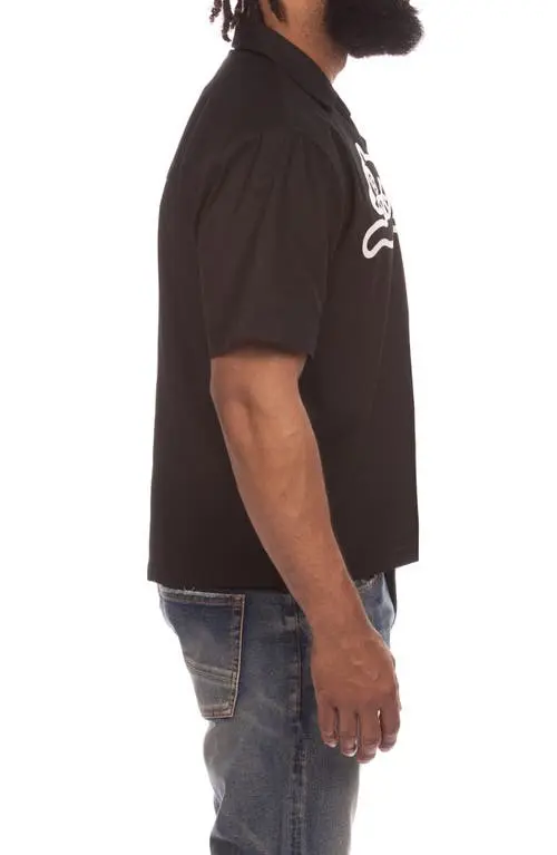 ICECREAM Camper Short Sleeve Button-up Shirt