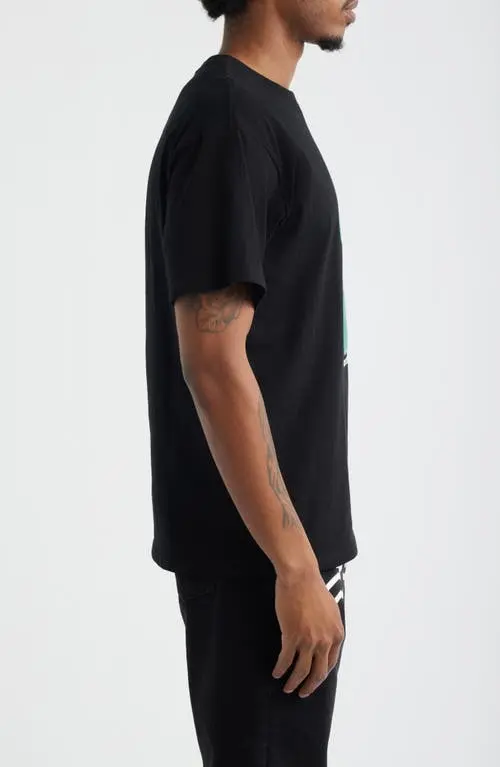 ICECREAM Origami Cotton Graphic T-shirt