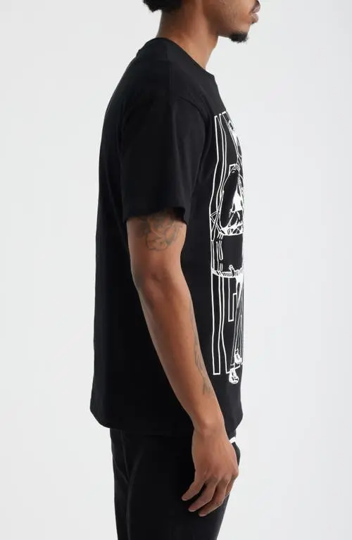 ICECREAM Catcha Tiger Cotton Graphic T-shirt
