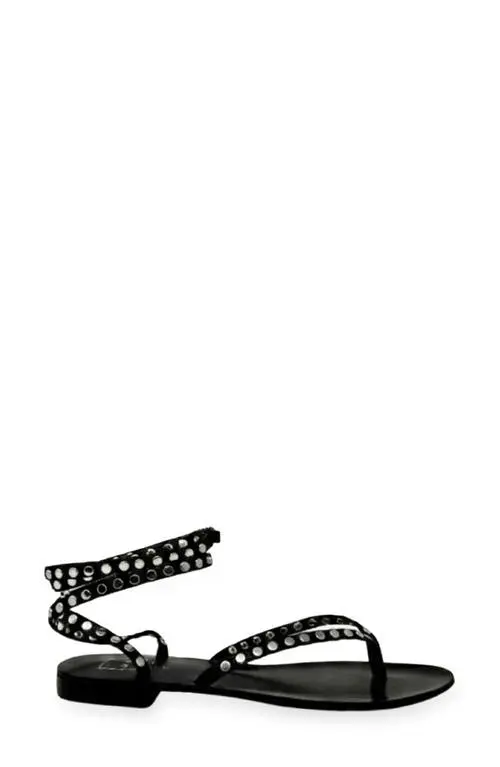 SHU SHOP Bibi Studded Ankle Strap Sandals