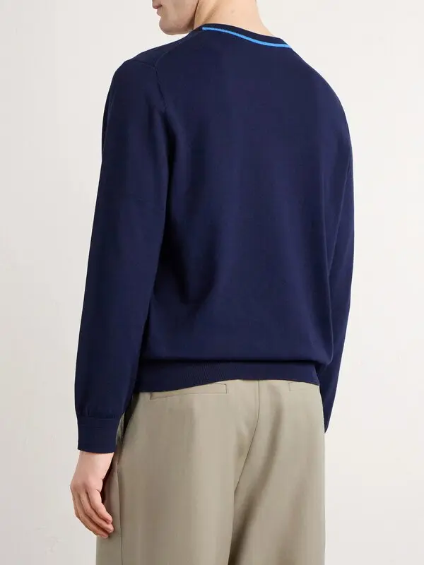 Paul Smith Cotton-jersey Sweater