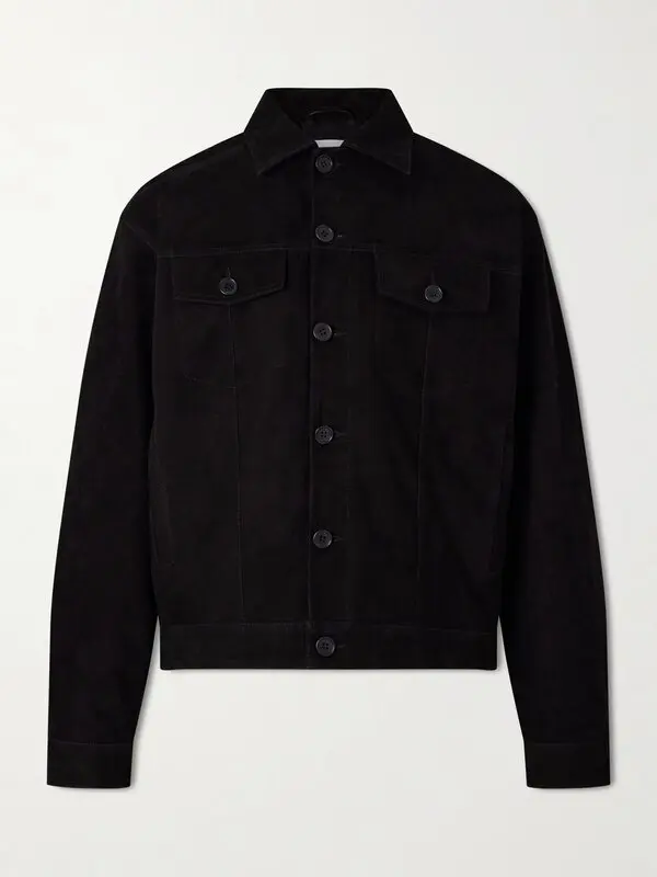 Nn07 Roy 90031 Suede Jacket - Black