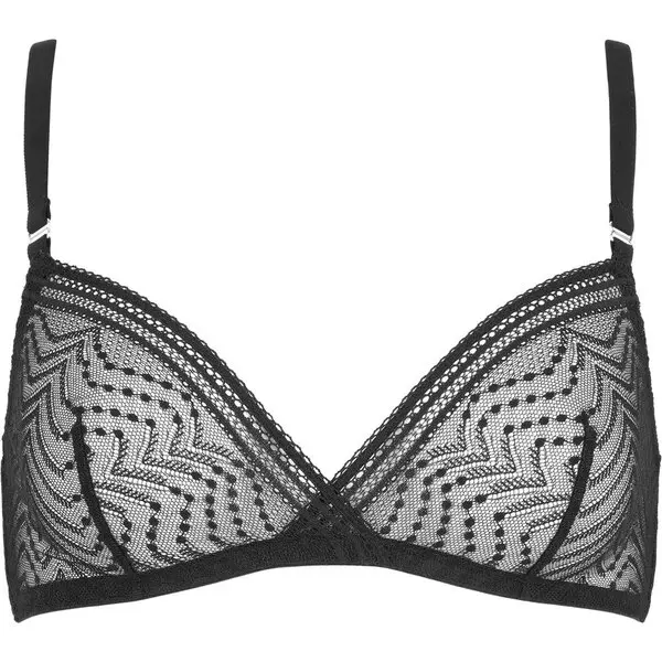 HUIT Eclatante Bralette - Black