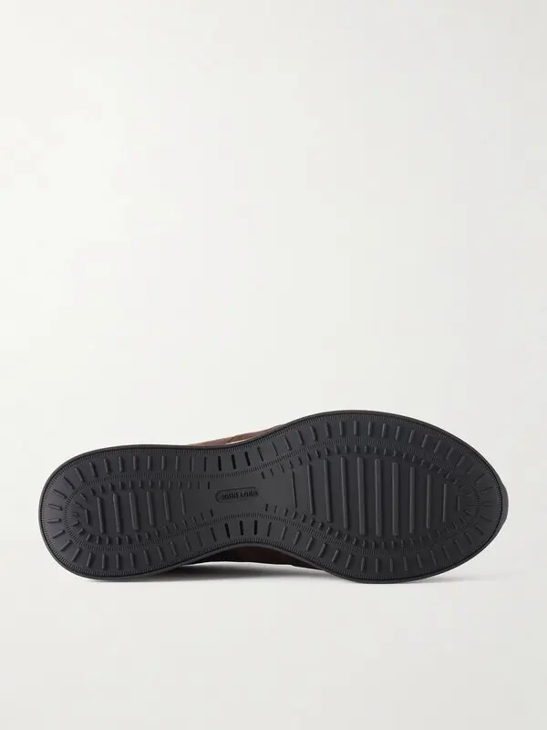 John Lobb Elastic Stream Nubuck Sneakers