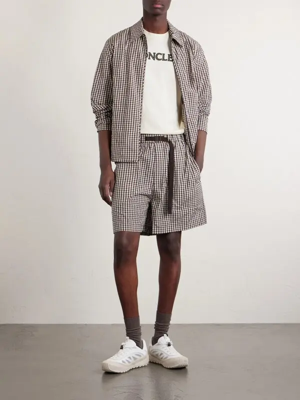 Moncler Logo-print Cotton-jersey T-shirt - Neutrals