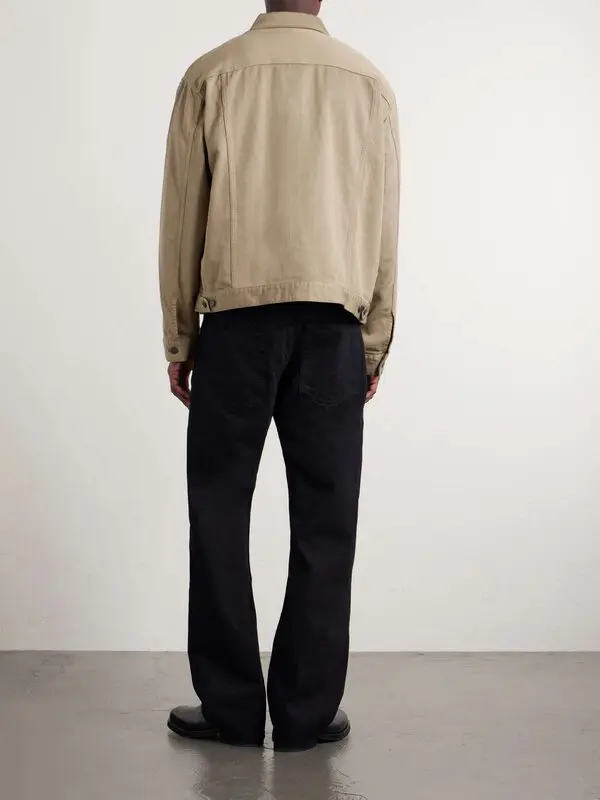A.PRESSE Cotton-blend Piqué Jacket