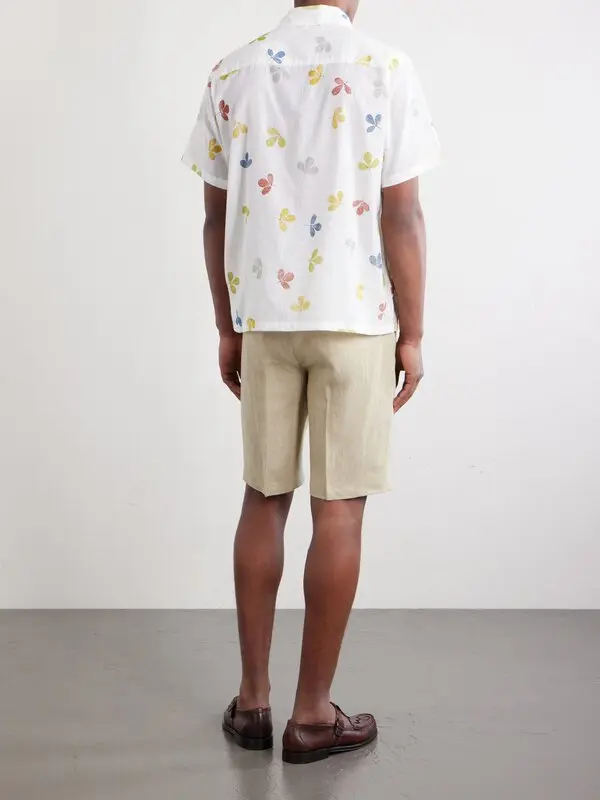 KARTIK RESEARCH Printed Cotton-voile Shirt