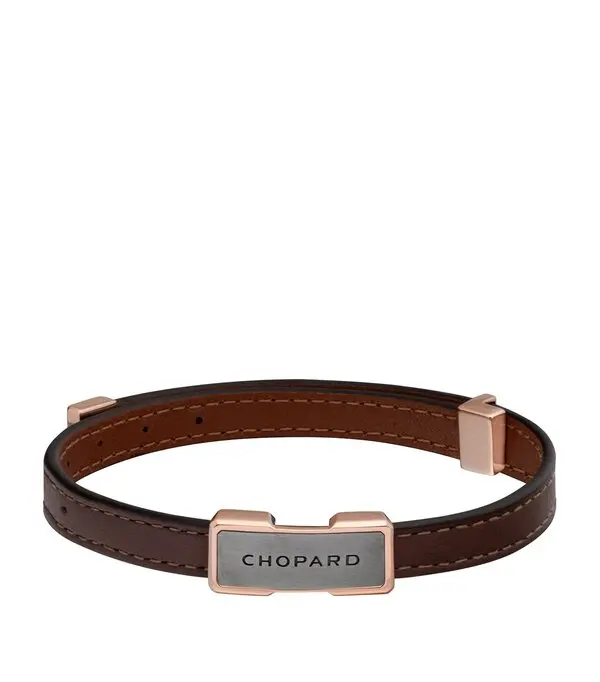 Chopard Leather Heritage Bracelet - Black