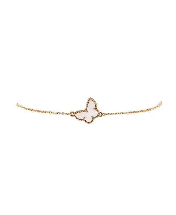 VAN CLEEF & ARPELS Sweet Alhambra Butterfly Bracelet - Gold