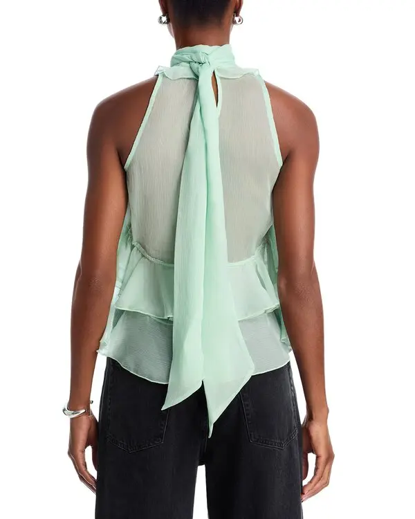 Bardot Cynthia Ruffle Blouse