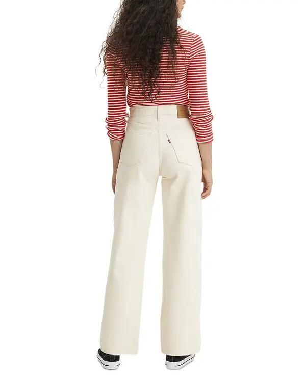 LEVI'S Ribcage Wide Leg Jeans - Barely Freezing
