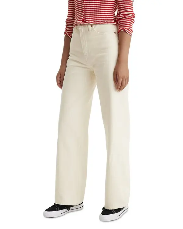 LEVI'S Ribcage Wide Leg Jeans - Barely Freezing
