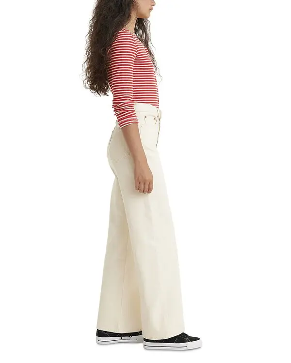 LEVI'S Ribcage Wide Leg Jeans - Barely Freezing