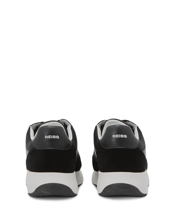 REISS Lightweight Running Sneakers - Black
