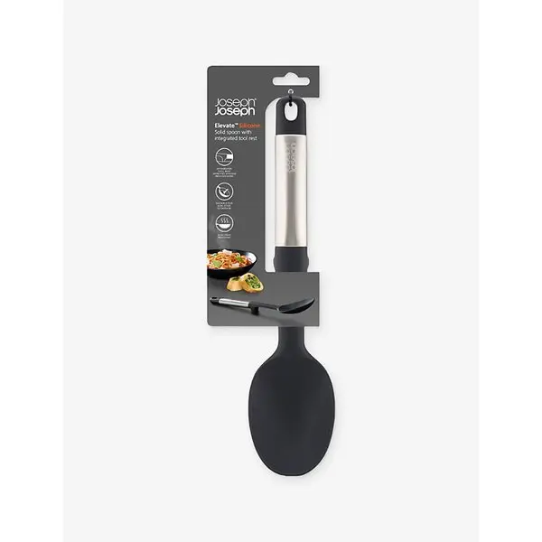 JOSEPH JOSEPH Elevate™ Stainless-steel Silicone Solid Spoon - Stainless Steel