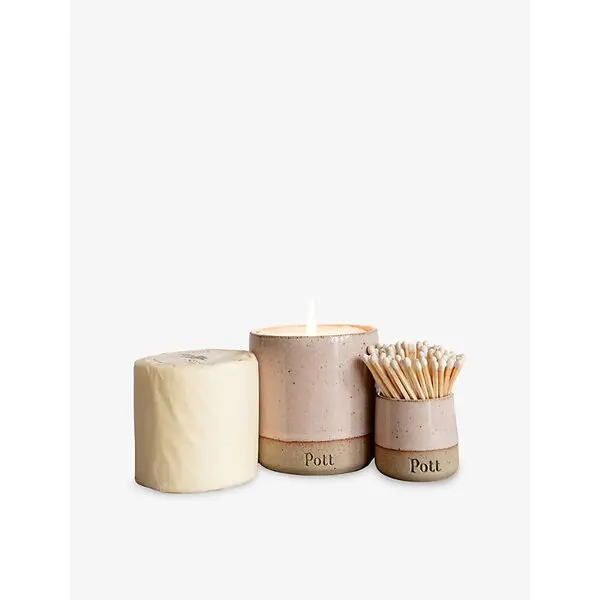 POTT CANDLES Blush + Fig Refillable 290g Candle Starter Pack - One-color