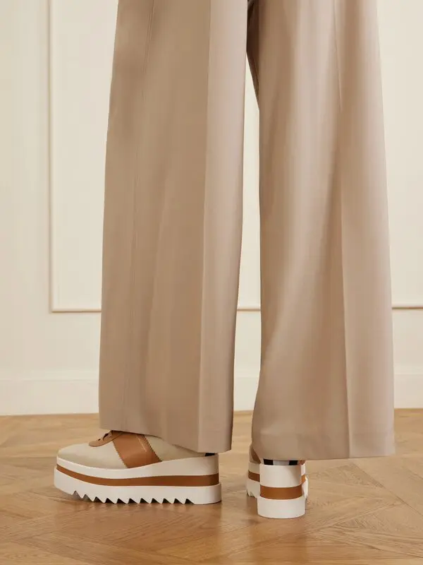 Stella McCartney Sneak-elyse Exaggerated-sole Sneakers
