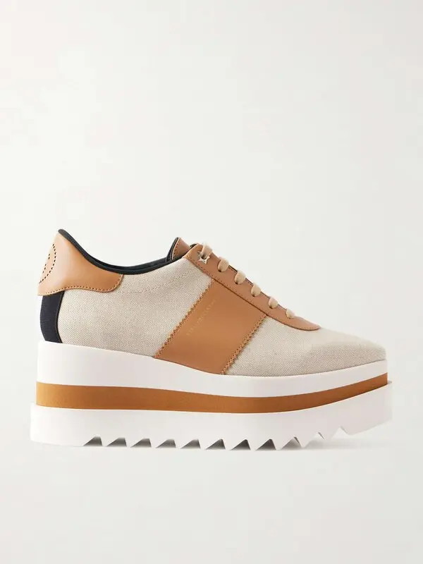 Stella McCartney Sneak-elyse Exaggerated-sole Sneakers