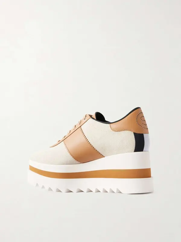 Stella McCartney Sneak-elyse Exaggerated-sole Sneakers