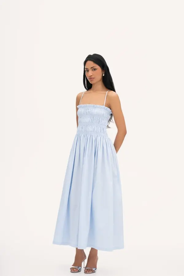 MandiBreeze Iris Dress - Blue