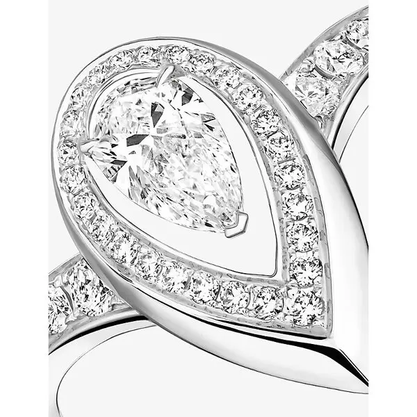 Messika Fiery 18ct Gold And Diamond Ring - White
