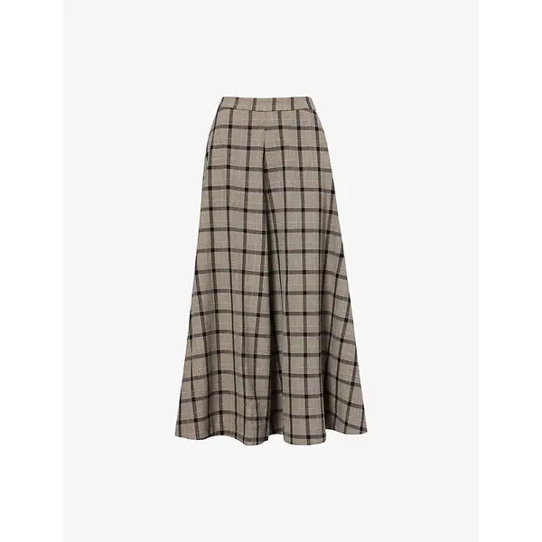REFORMATION Pattern Woven Maxi Skirt
