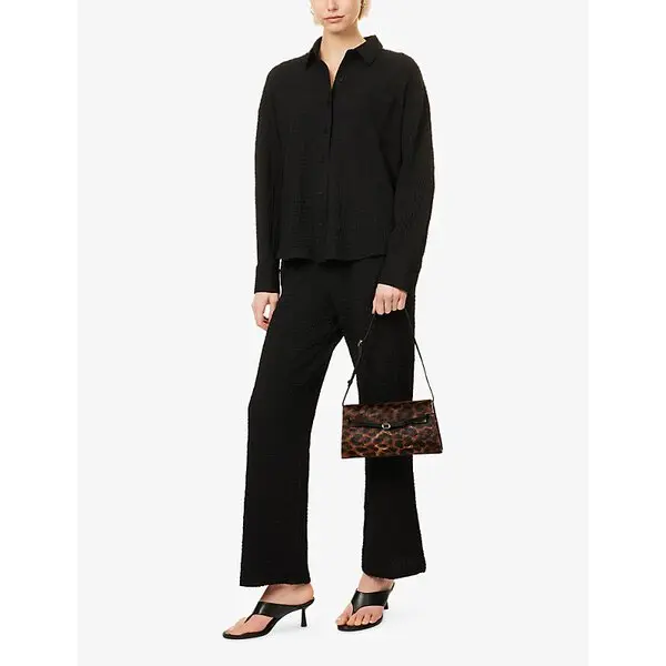 4TH & RECKLESS Roselle Crinkle Woven Shirt