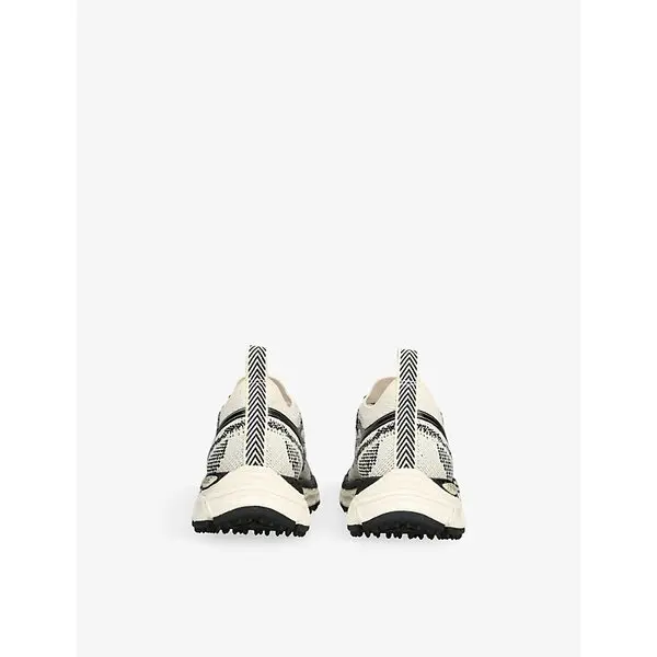 Off-White Be Right Back Woven Trainers - Beige Comb