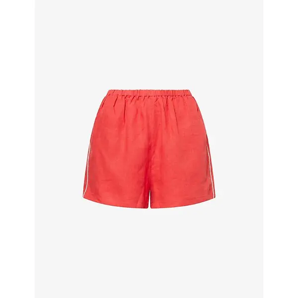 Second Summer Linen Relaxed Fit Short