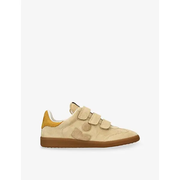 Isabel Marant Beth Suede Trainers - Beige Comb