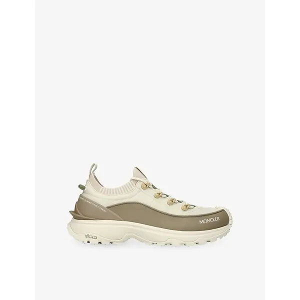 Moncler Trailgrip Lite3 Woven Trainers - Beige
