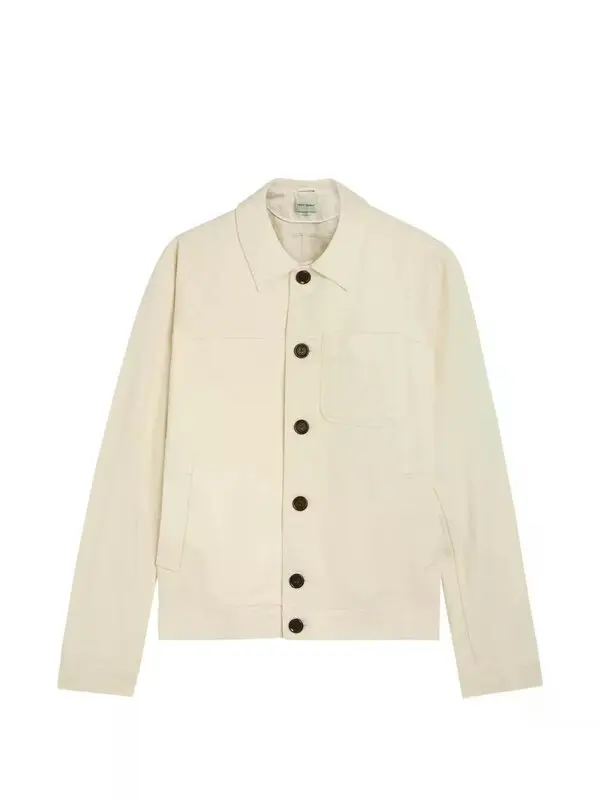 Oliver Peoples Buffalo Denim Jacket - Neutrals