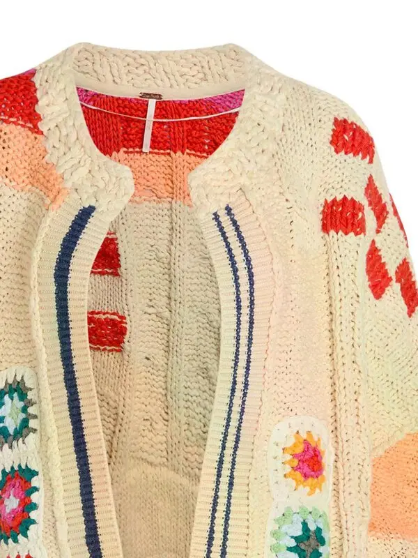 Free People Stripe-detail Cardigan