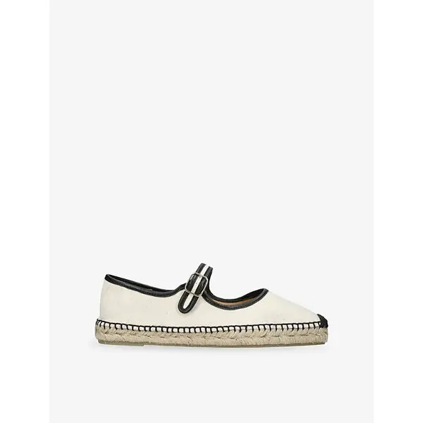 CastaÑer Padua Mary-jane Espadrilles - Cream Comb