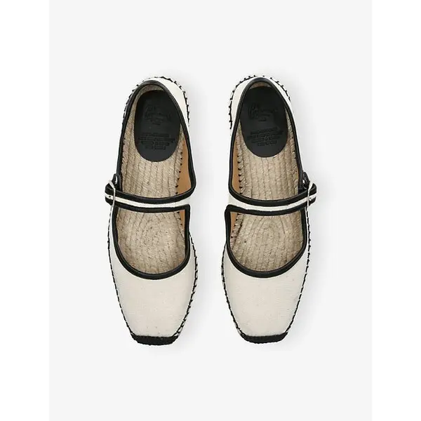 CastaÑer Padua Mary-jane Espadrilles - Cream Comb